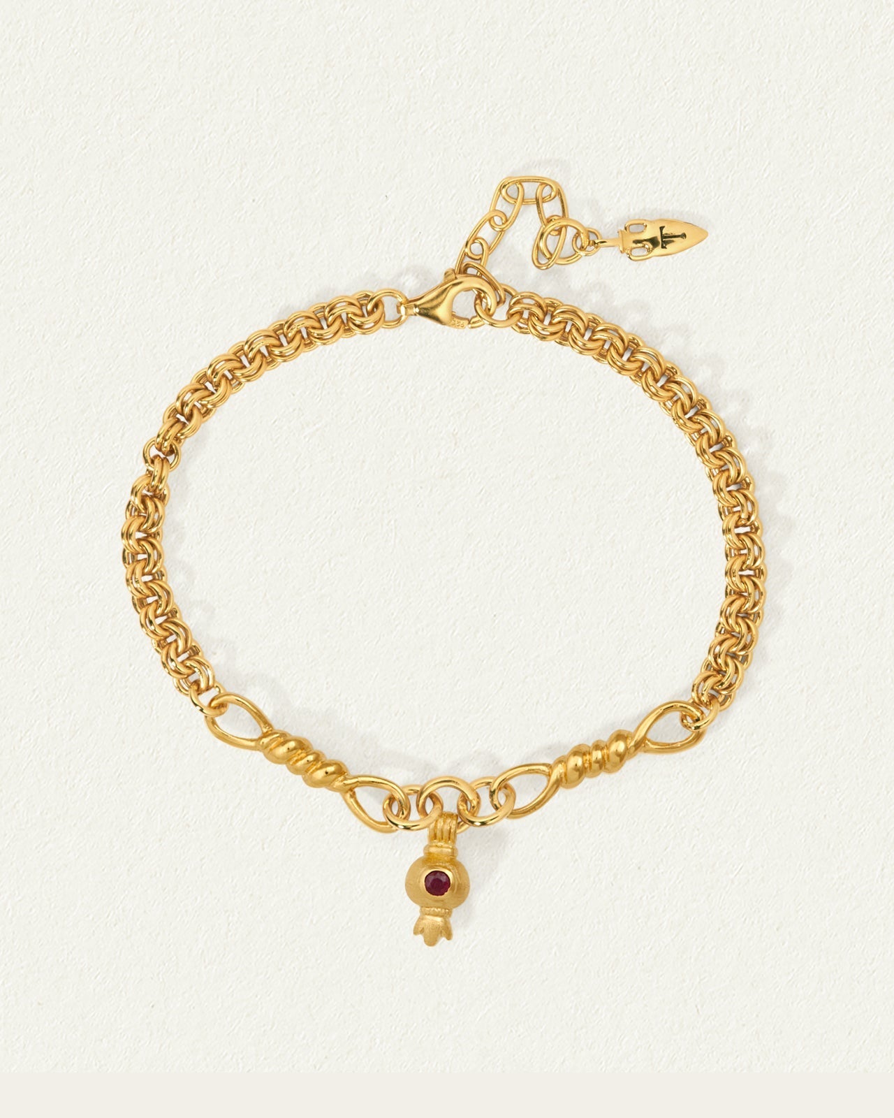 Pomegranate Bracelet Gold Vermeil – Temple of the Sun US
