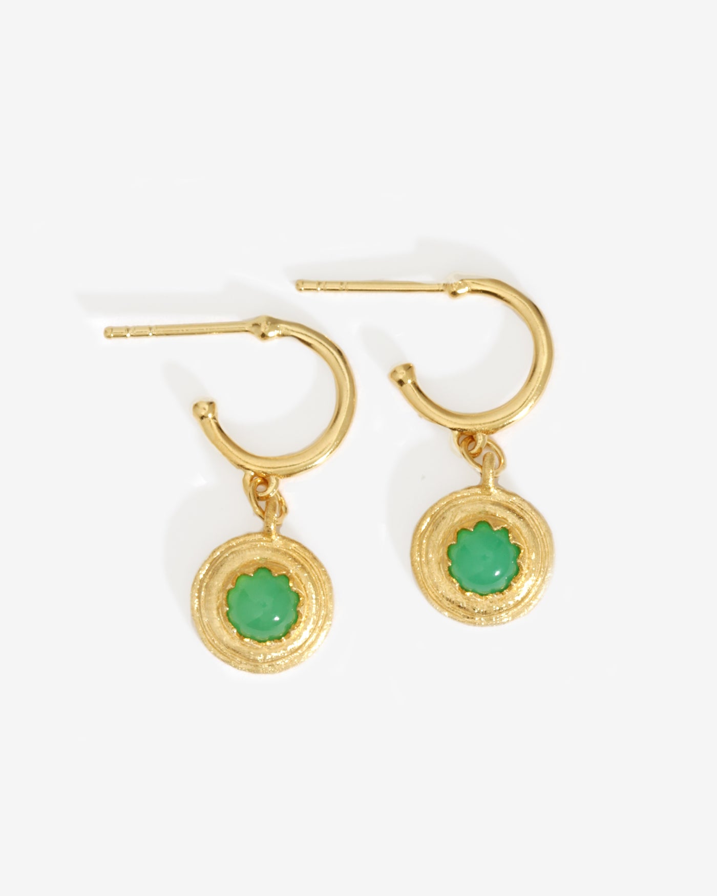 Cora Earrings Gold Vermeil – Temple of the Sun US