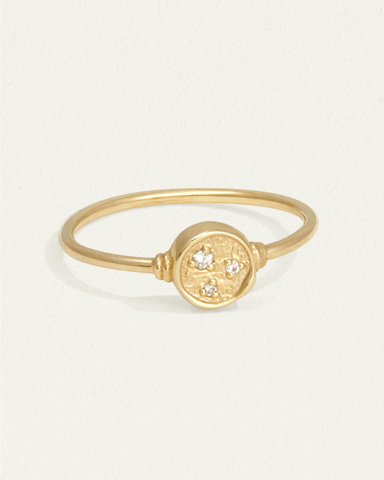 Kasia Ring Diamond Solid Gold – Temple of the Sun US