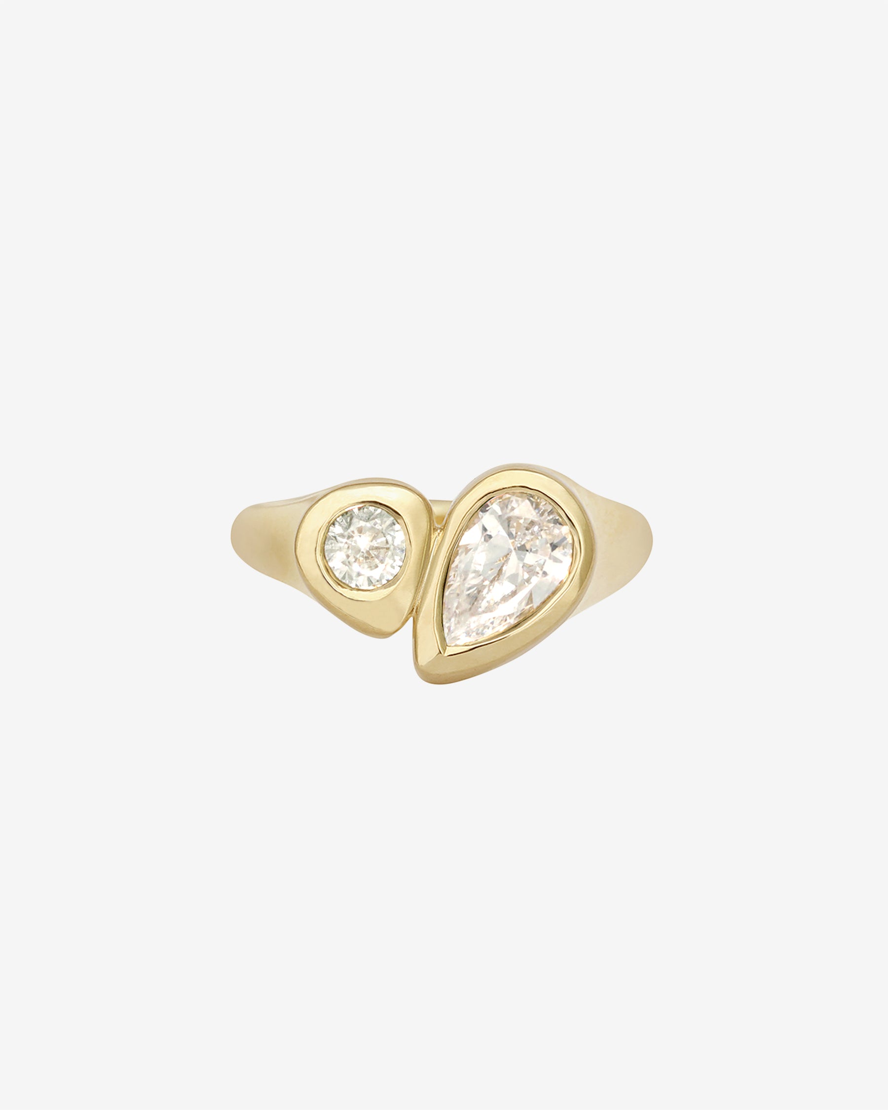Synergy Ring Diamond Solid Gold