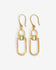 Vault Earrings Gold Vermeil