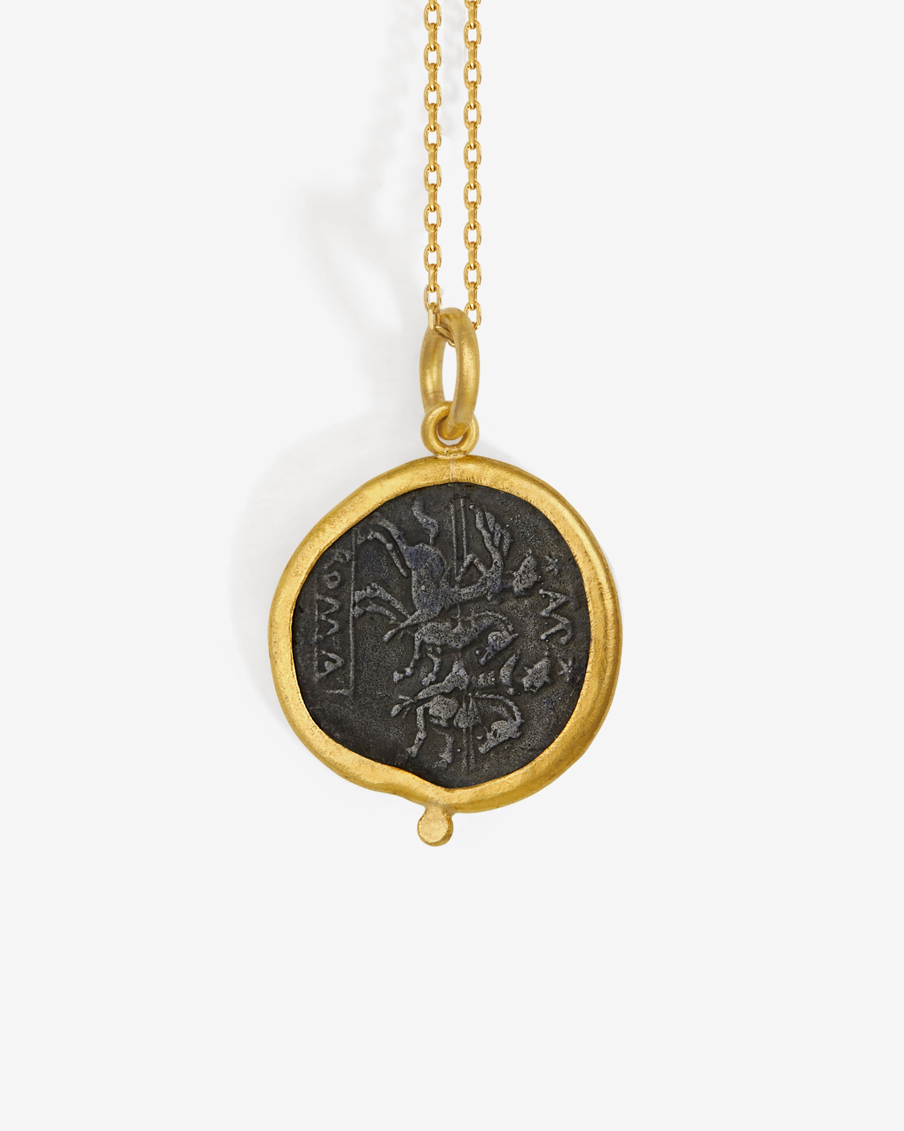 Victory Necklace Diamond Solid Gold