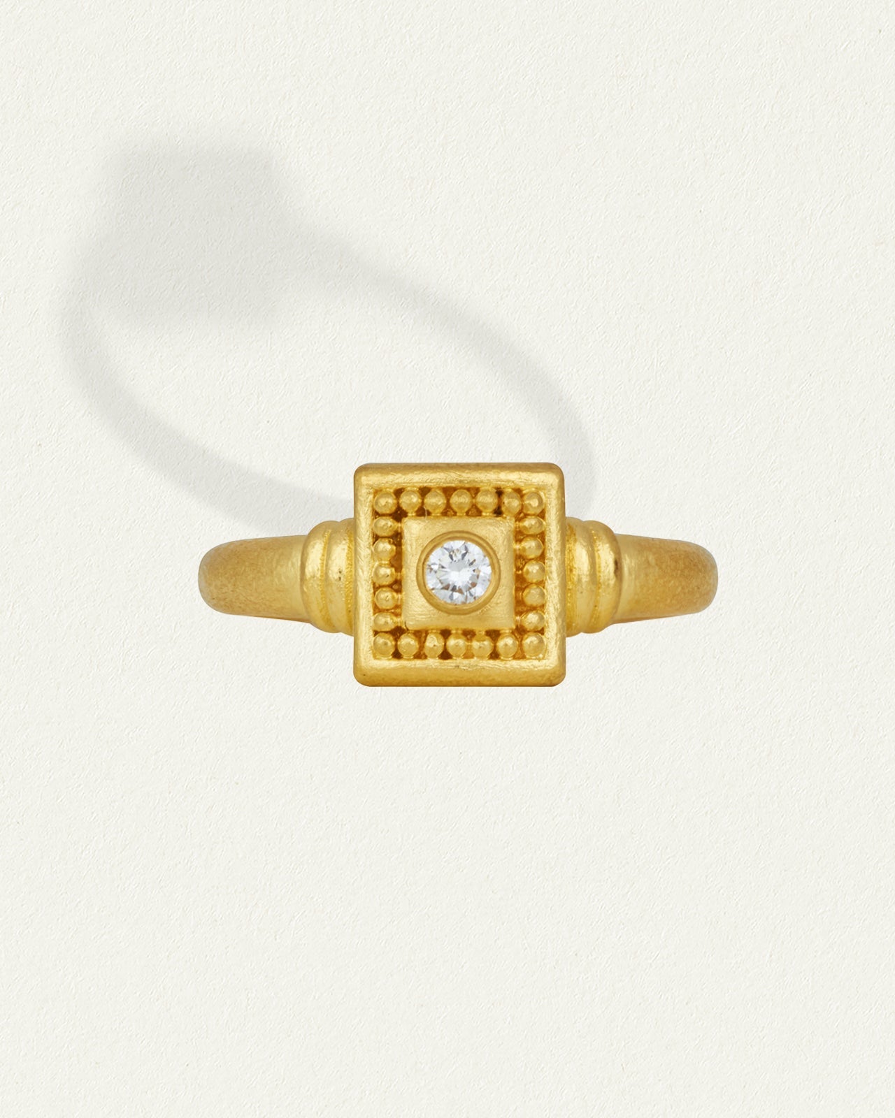 Sadie Ring Diamond Solid Gold – Temple of the Sun US