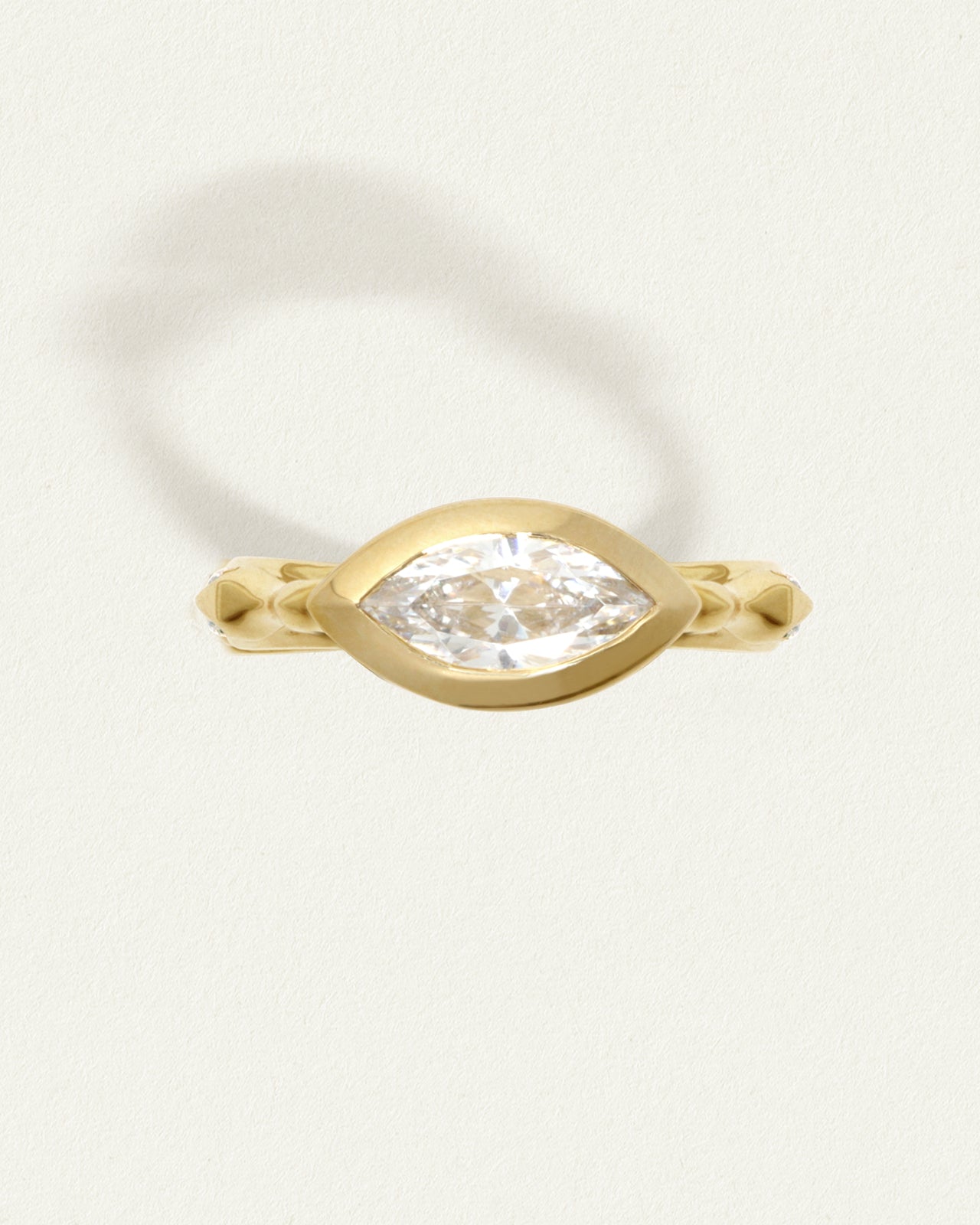 Juno Ring Diamond Solid Gold – Temple of the Sun US