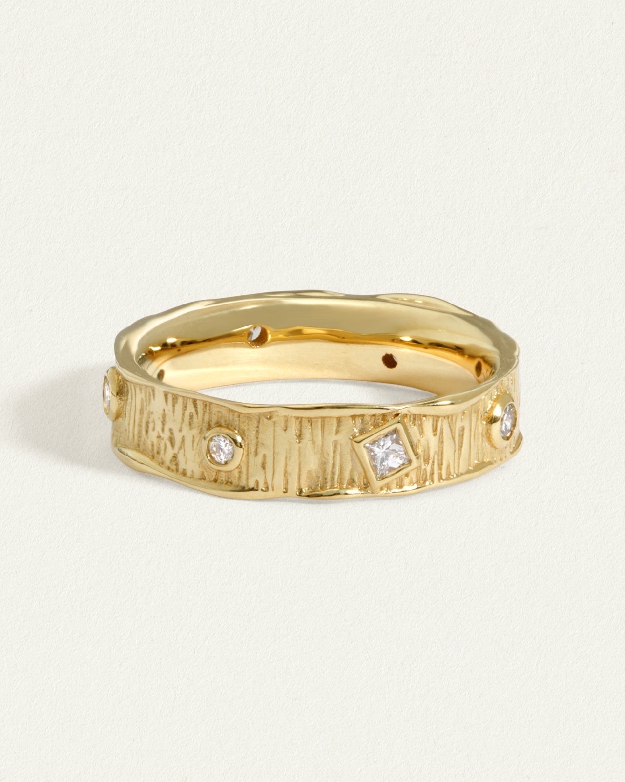 Aion Ring Diamond Solid Gold – Temple of the Sun US