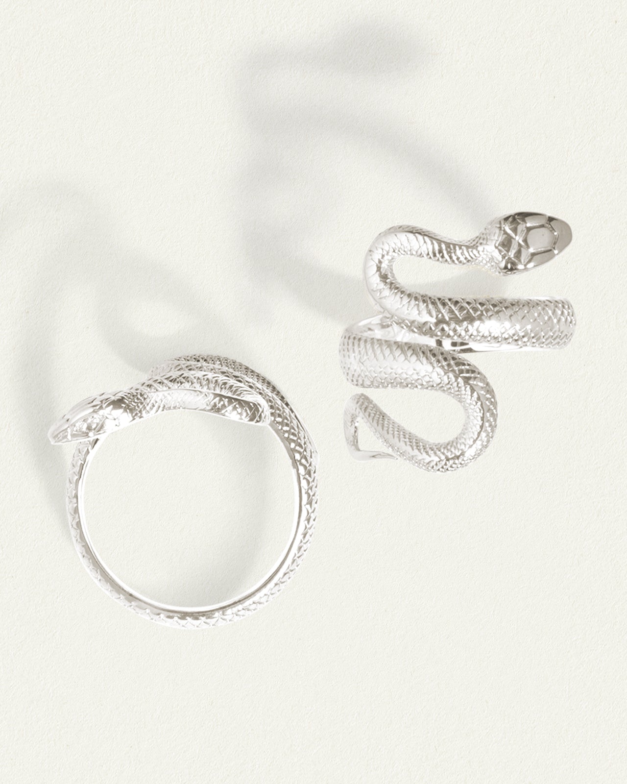 Serpent Ring Silver – Temple of the Sun US